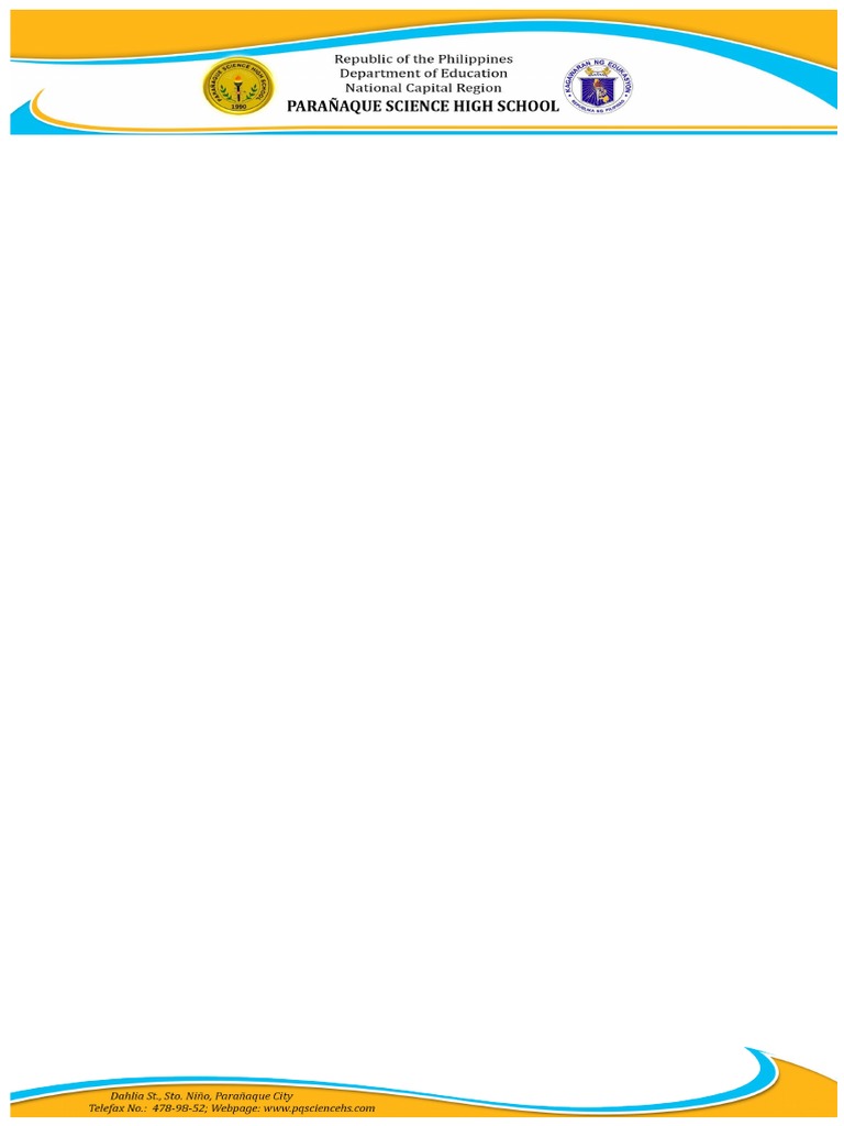 Parsci Header and Footer | PDF