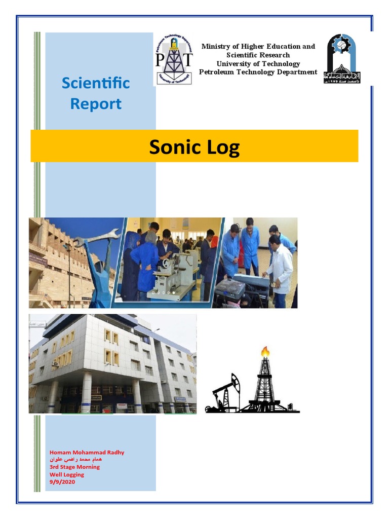 Analysis of Sonic Log Data for Porosity Determination and Lithology ...