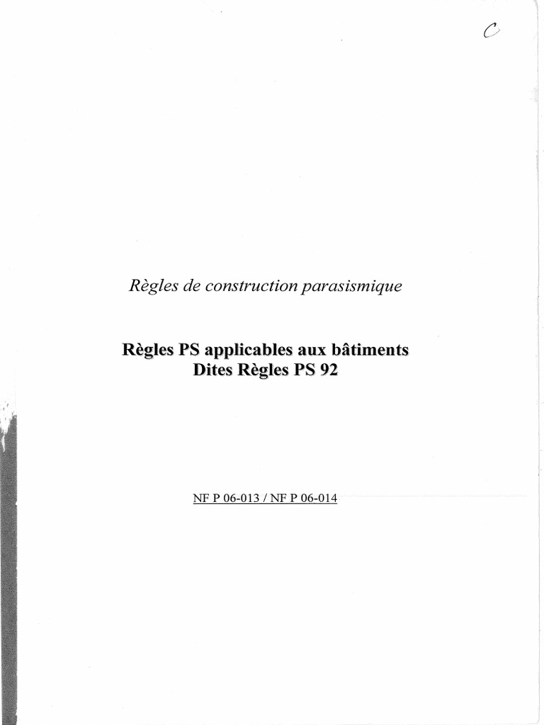 PS 92-1 | PDF