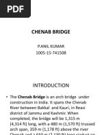 Chenab Bridge | PDF | Structural Load | Bridge