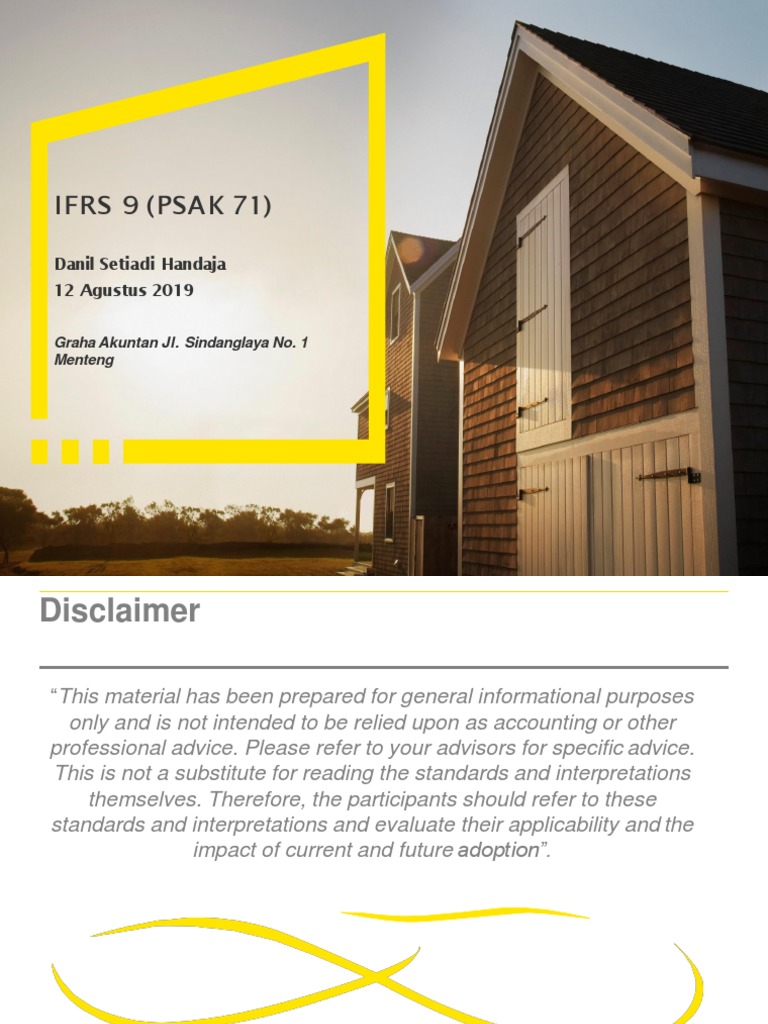 Overview of IFRS 9 (PSAK 71) Changes | PDF | Business | Financial Markets
