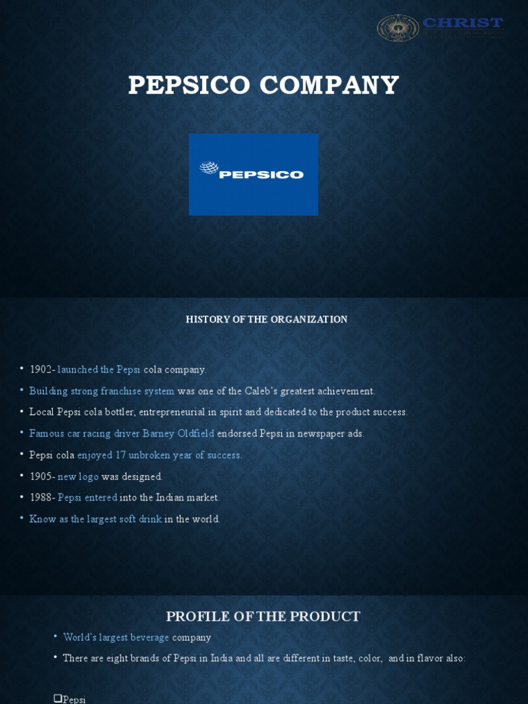 Pepsico | PDF | Pepsi | Pepsi Co