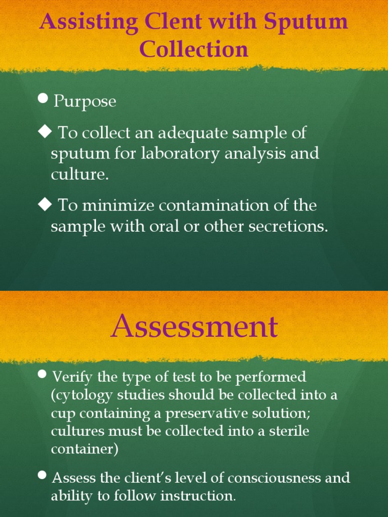 Sputum Collection | PDF