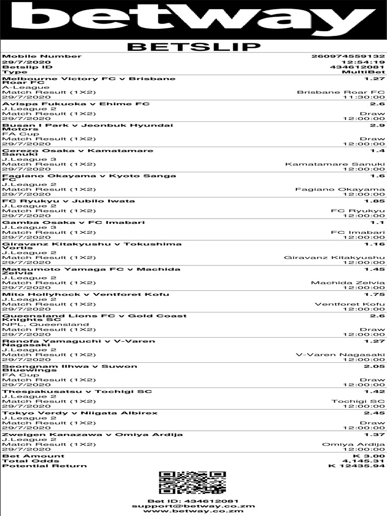 Mobile Betslip with 15 Soccer Matches | PDF | Football Teams | Sports