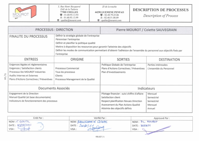 3) Processus Direction PDF | PDF