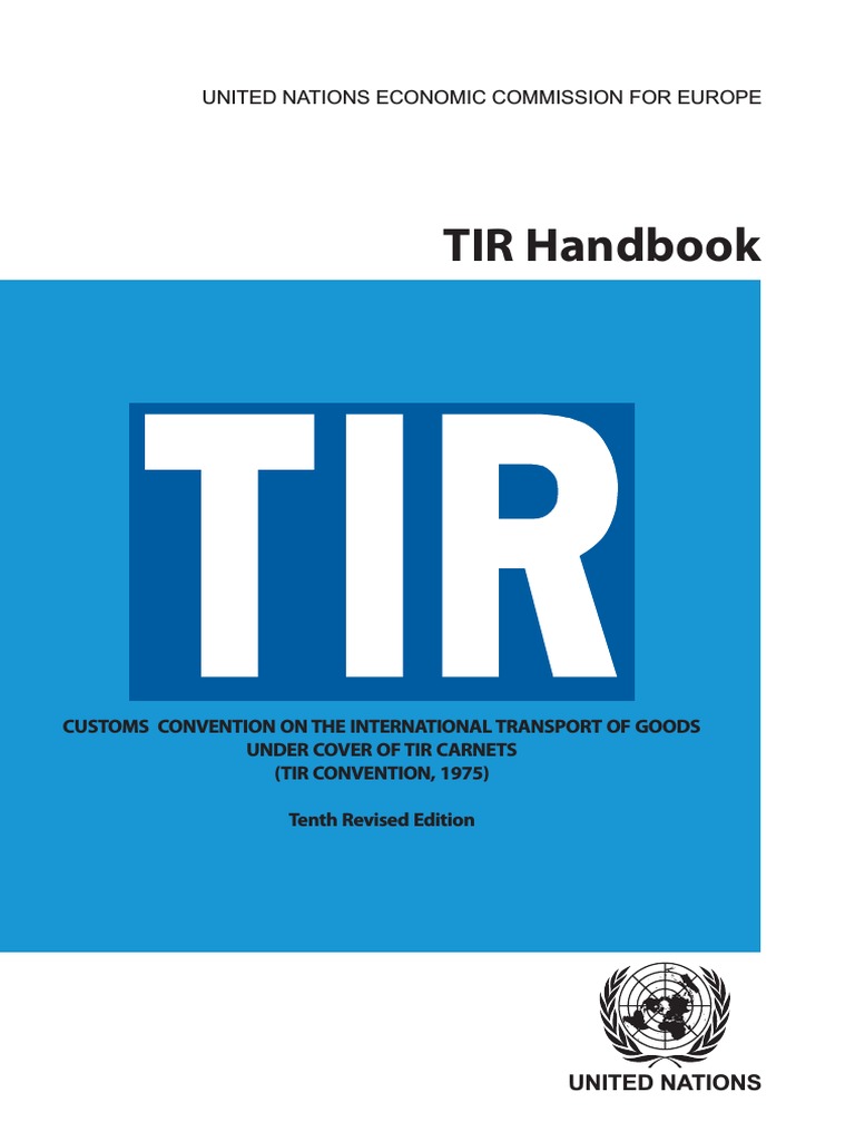 TIR Handbook: Customs Transit System | PDF | Customs | Guarantee