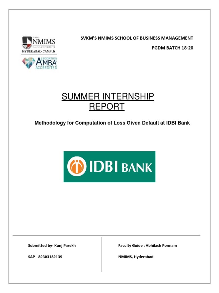 Idbi Credit Risk Management | PDF | Credit | Finance & Money Management