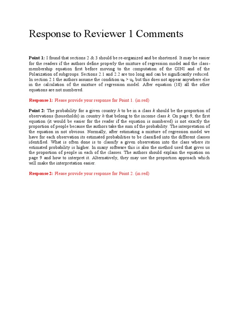 Example For Author To Respond Reviewer Mdpi Pdf