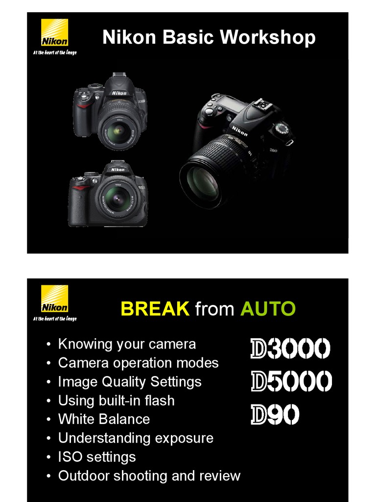 Nikon Workshop | PDF | Autofocus | Nikon