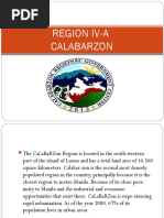 Region 4 A Calabarzon | PDF | Philippines