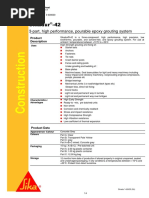 PDS SikaFlow 648 | PDF | Epoxy | Concrete