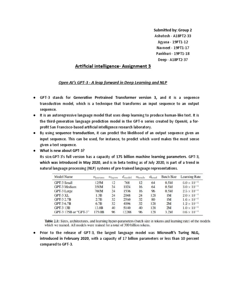 Artificial Intelligence - Assignment 3 | PDF | Artificial Intelligence ...