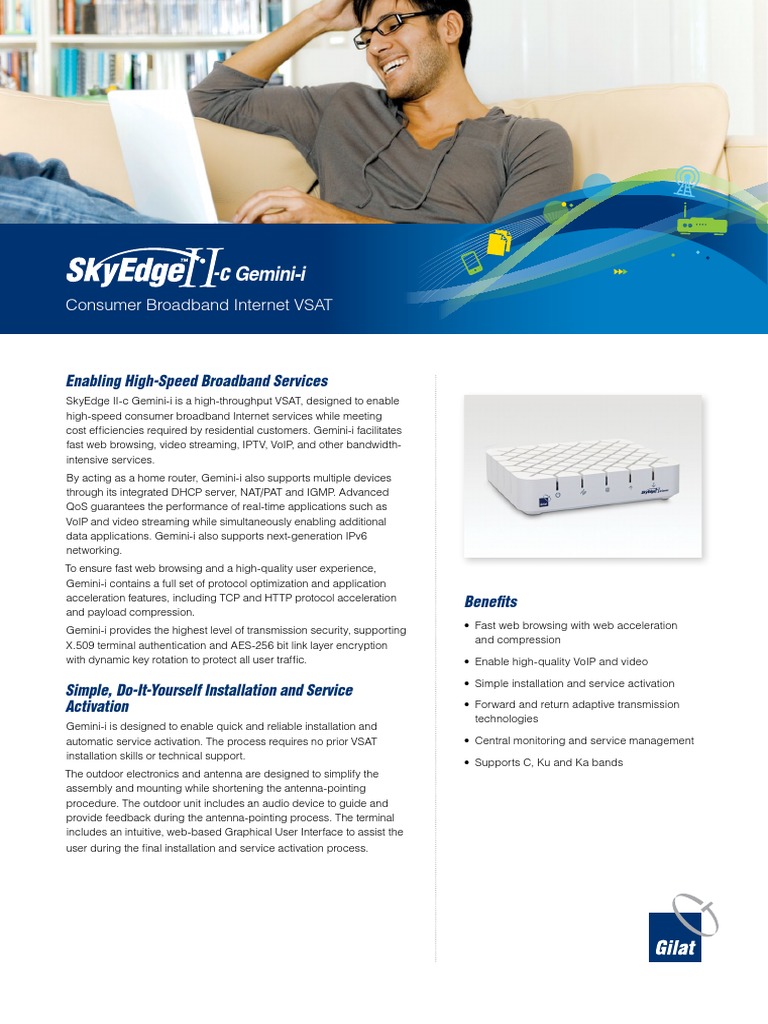SkyEdge II-c Gemini-I | PDF | Voice Over Ip | World Wide Web