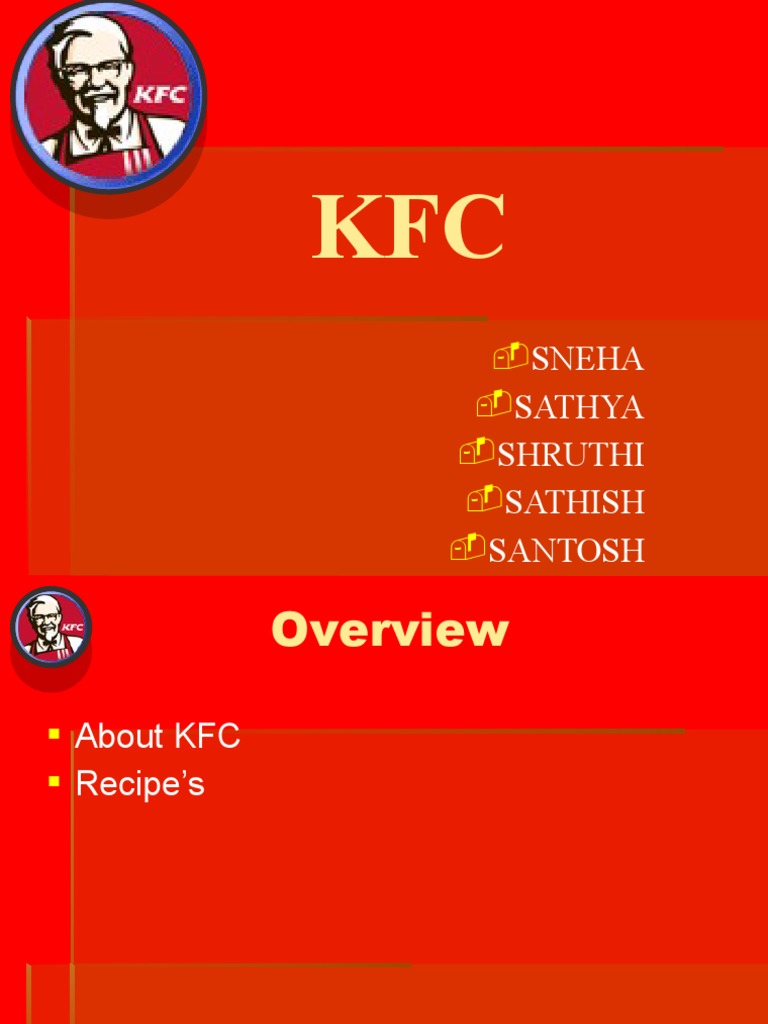 KFC Overview and Competitive Analysis | PDF