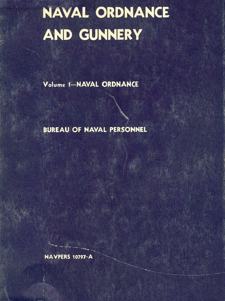 Naval Ordnance V1 Part1 PDF | PDF | Naval Artillery | Artillery