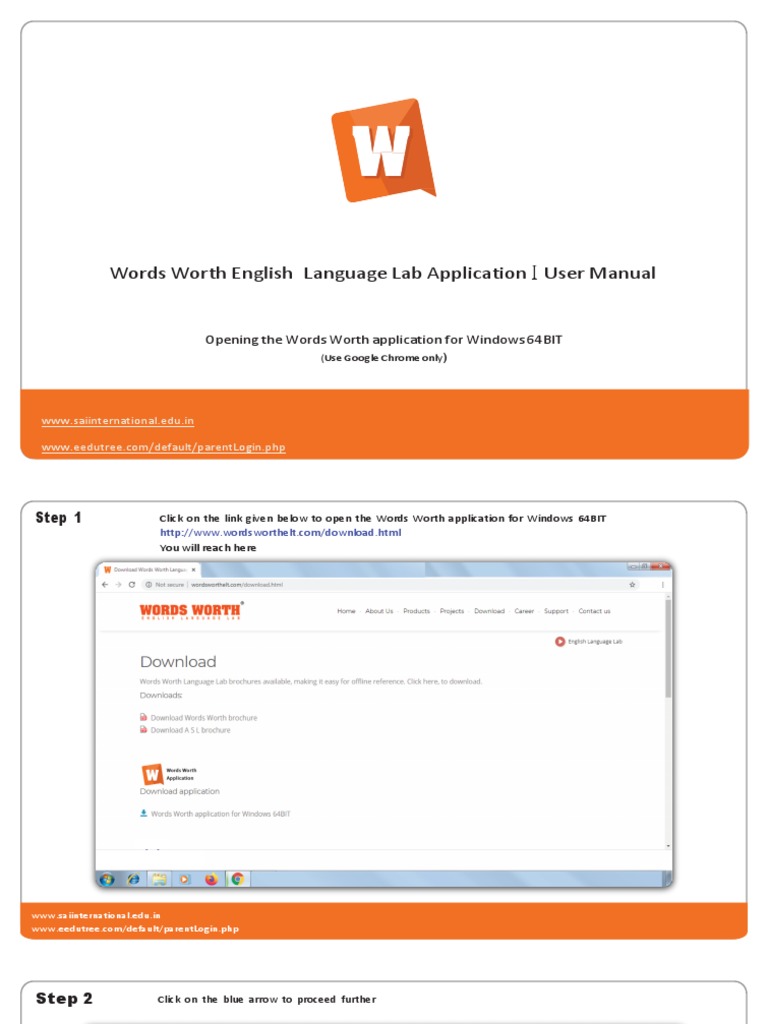 Words Worth Language Lab User Manual | PDF