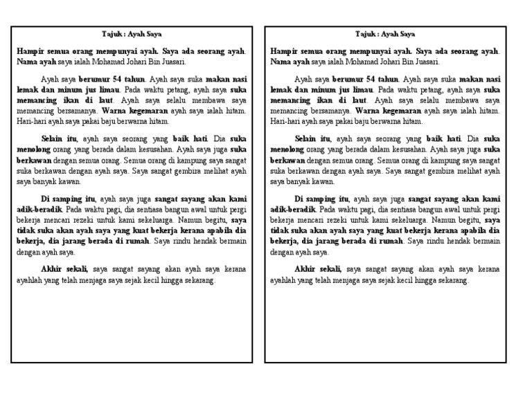 Biografi Ayah Saya Pdf