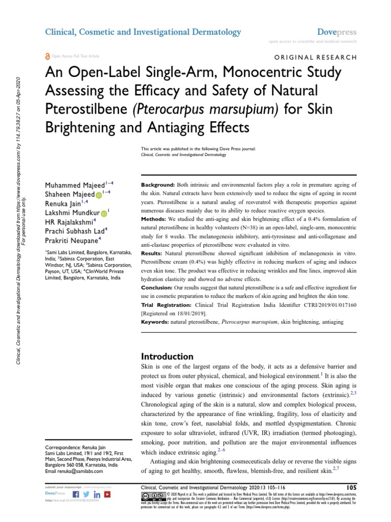 Ccid 238358 An Open Label Single Arm Monocentric Study Assessing The Ef ...