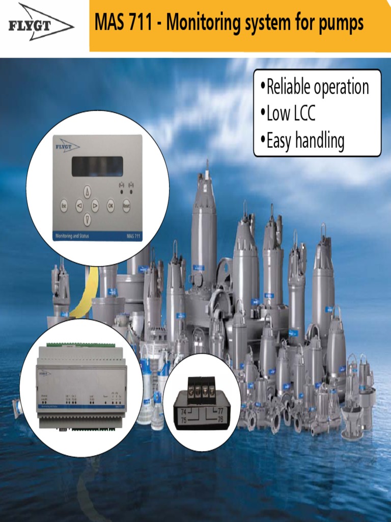 MAS 711 - Monitoring System For Pumps: - Reliable Operation - Low LCC ...