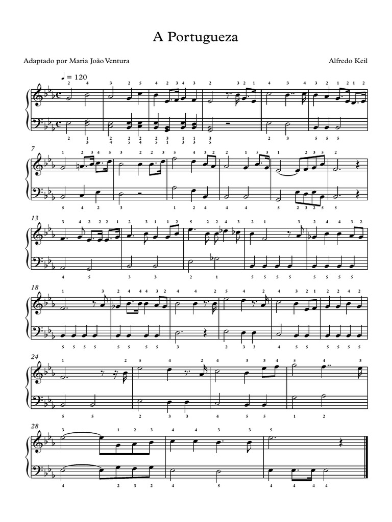 A Portuguesa - Partitura Completa PDF | PDF