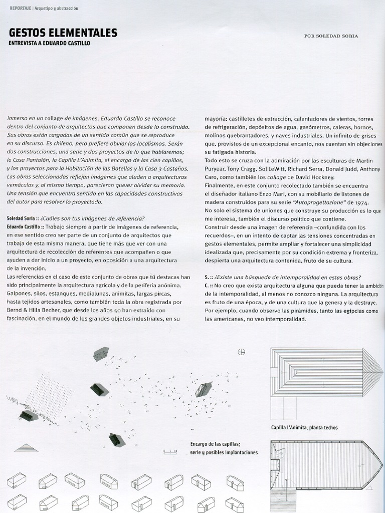 EDUARDO CASTILLO - Gestos Elementales | PDF