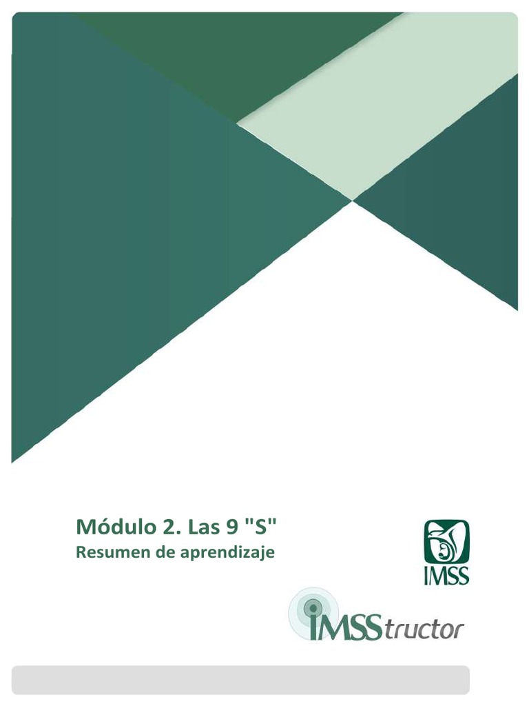 Las 9S | PDF | Bienestar | Cognición