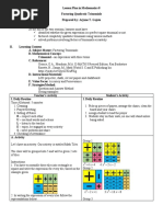 Factoring Polynomials: Grade 8 Lesson Plan | PDF | Lesson Plan | Pedagogy