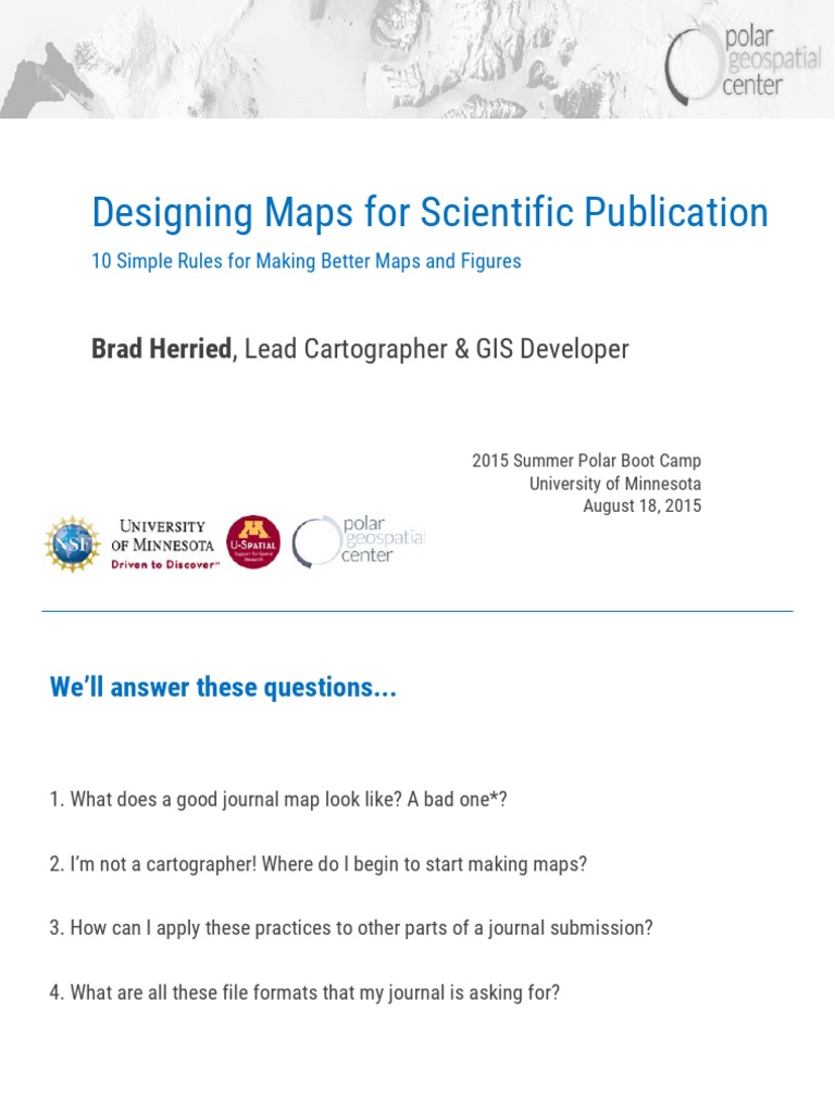 Effective Map Design for Journals | PDF | Color | Qualia