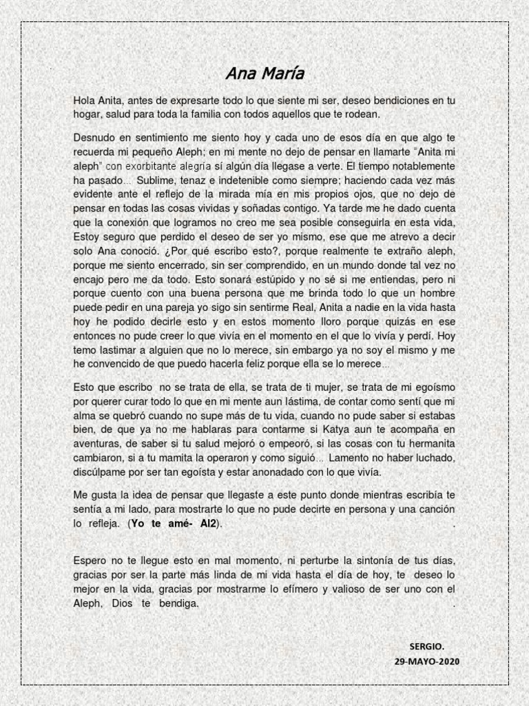 Ana María PDF | PDF