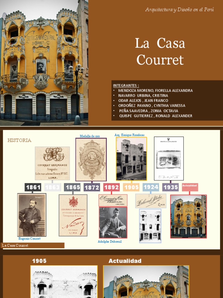 Casa Courret | PDF | Sectores Economicos | Diseño