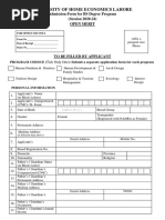SMART-CHED Application Form. Cong Puno | PDF | Government | Justice