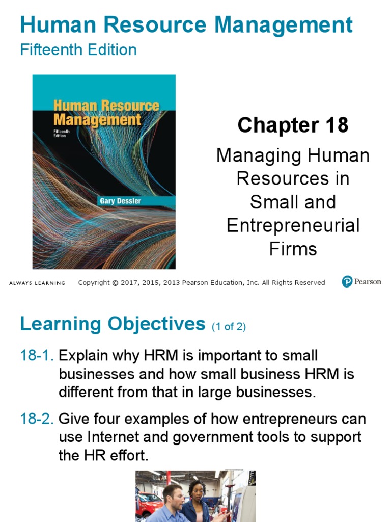Human Resource Management: Managing Human Resources in Small and ...