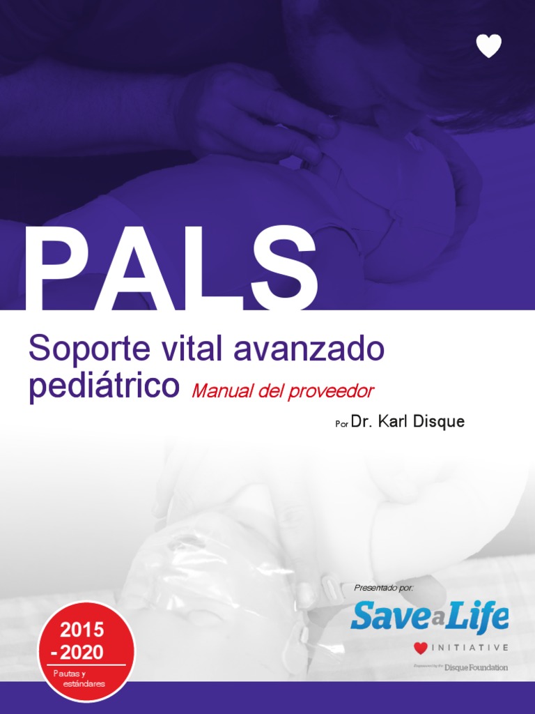PALS 2020 Manual Del Proveedor PDF | PDF | Electrocardiografia ...