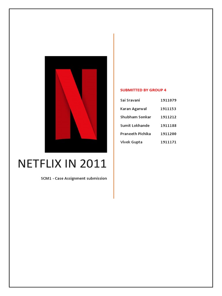 Netflix PDF | PDF | Netflix | Streaming Media