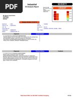 Fuel Analysis Report Explanation | PDF | Diesel Fuel | Viscosity