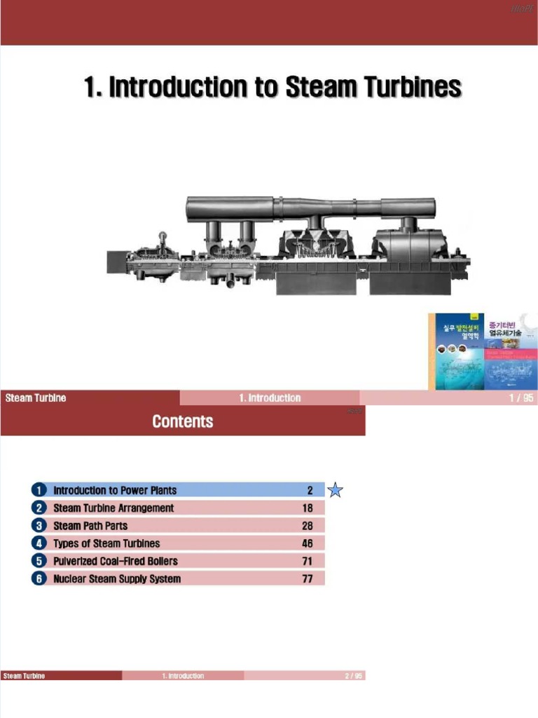 Introduction To Steam Turbines | PDF | Power Station | Energy Industry