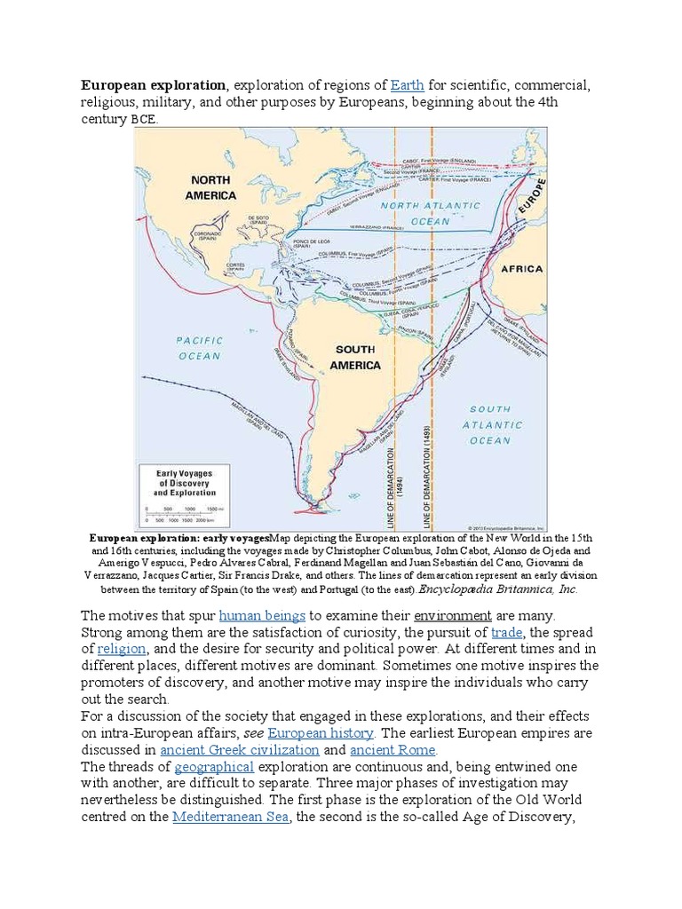 European Exploration | PDF | Christopher Columbus | Age Of Discovery
