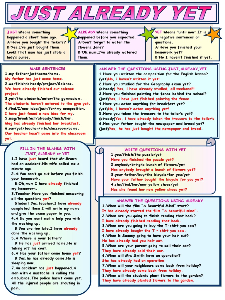 Just Already Yet | PDF