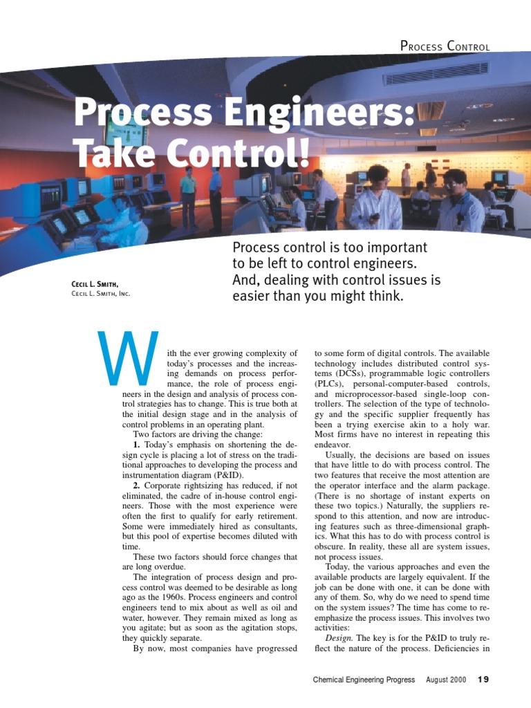 Procces Control PDF | PDF | Control Theory | Process Control