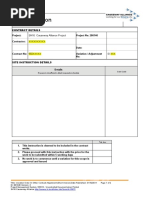 Site Instruction Template | PDF