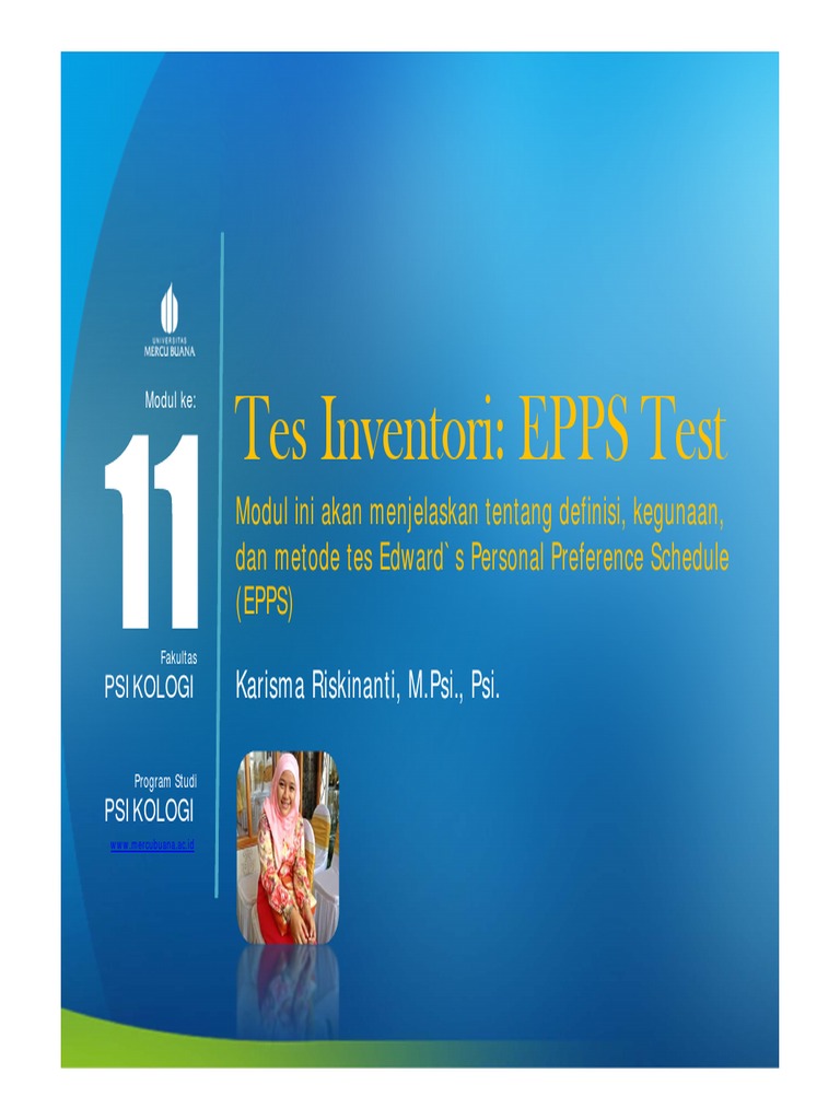 Adoc - Pub - Tes Inventori Epps Test PDF | PDF
