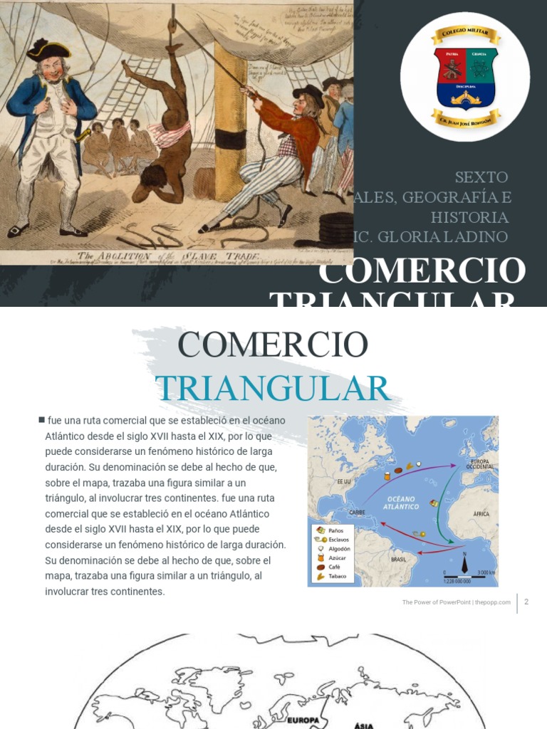Comercio Triangular y sus Consecuencias | PDF | océano Atlántico ...