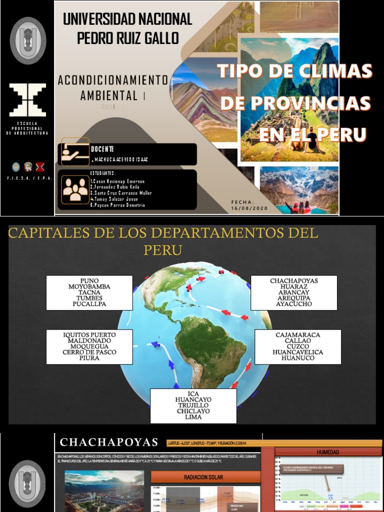 Climas - Obras Arquitectónicas | PDF | Herida | Clima templado