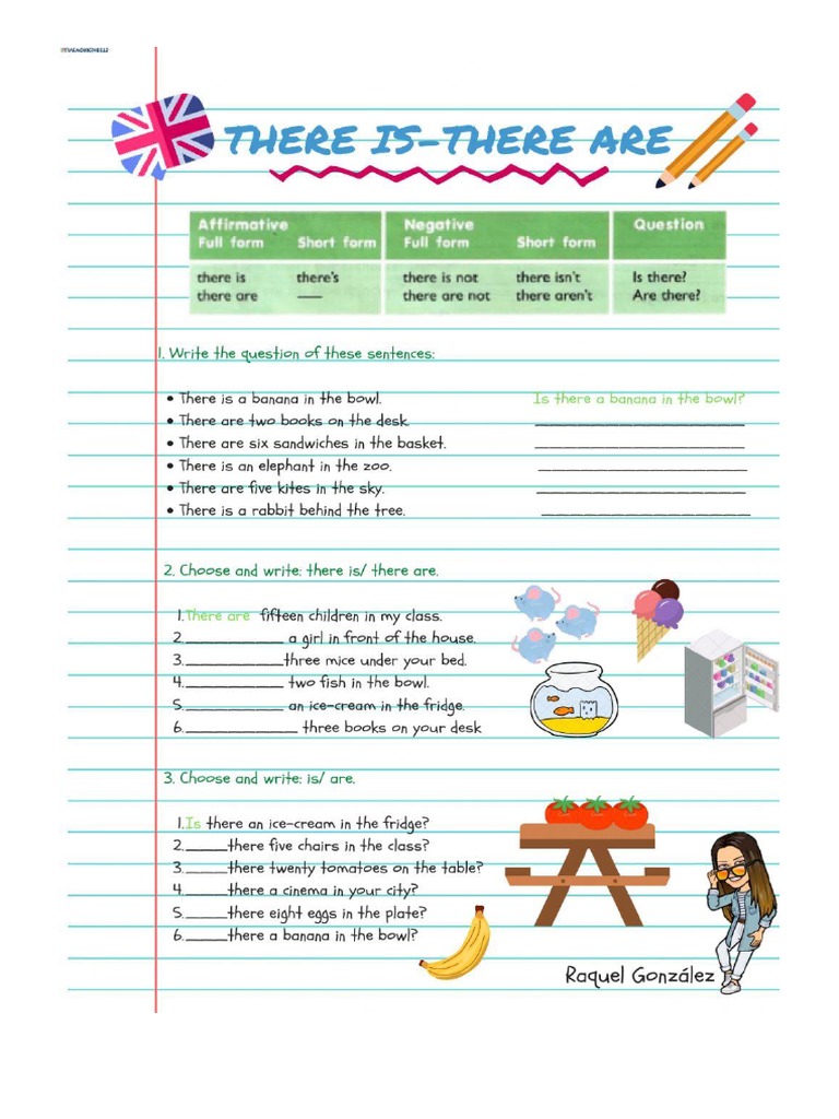 Interrogative There Is There Are