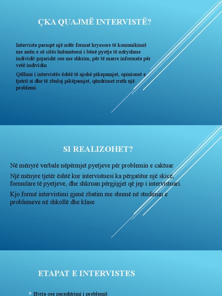 Intervista | PDF