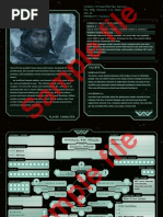 Blank Character Sheet PDF | PDF