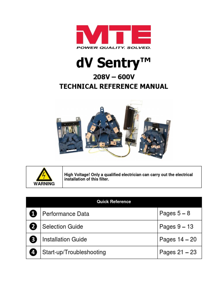 DV Sentry Filter | PDF | Switch | Power Inverter