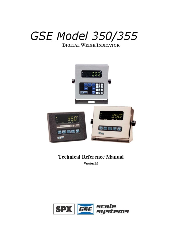 GSE Model 350/355: Technical Reference Manual | PDF | Parameter ...
