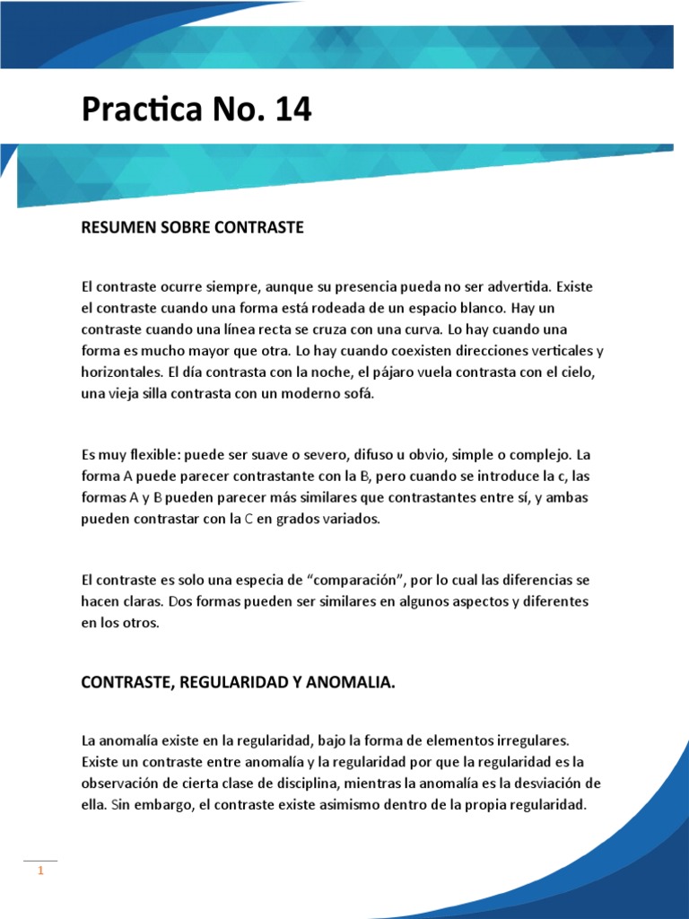 Tipos y Ejemplos de Contraste en Diseño | PDF | Naturaleza