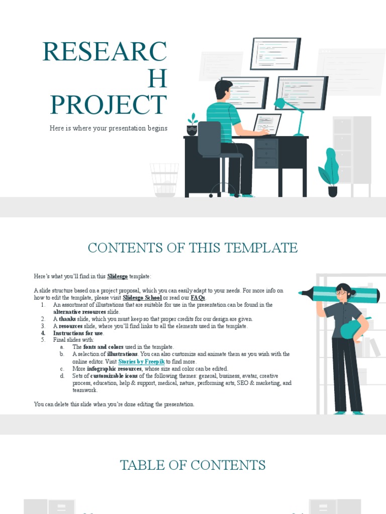Research Project Proposal by Slidesgo | PDF | Planets | Solar System